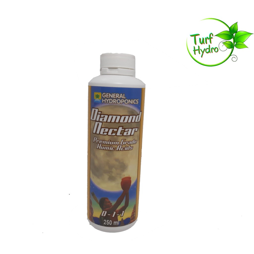 General Hydroponics Diamond Nectar 0-1-1 Premium Grade Humic Acid ...