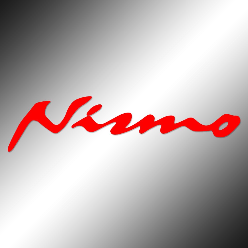 Stickers | (1) Nissan Nismo Racing | SMALL All weather Decals die-cut ...
