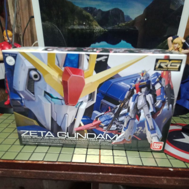 Zeta Gundam Real Grade 1/144 model kit Bandai | Shopee Philippines