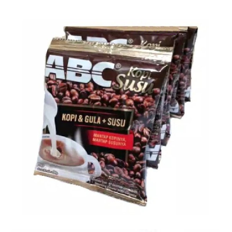 Abc Sugar Coffee Plus Milk 1 Renceng (10x20gr) | Shopee Philippines