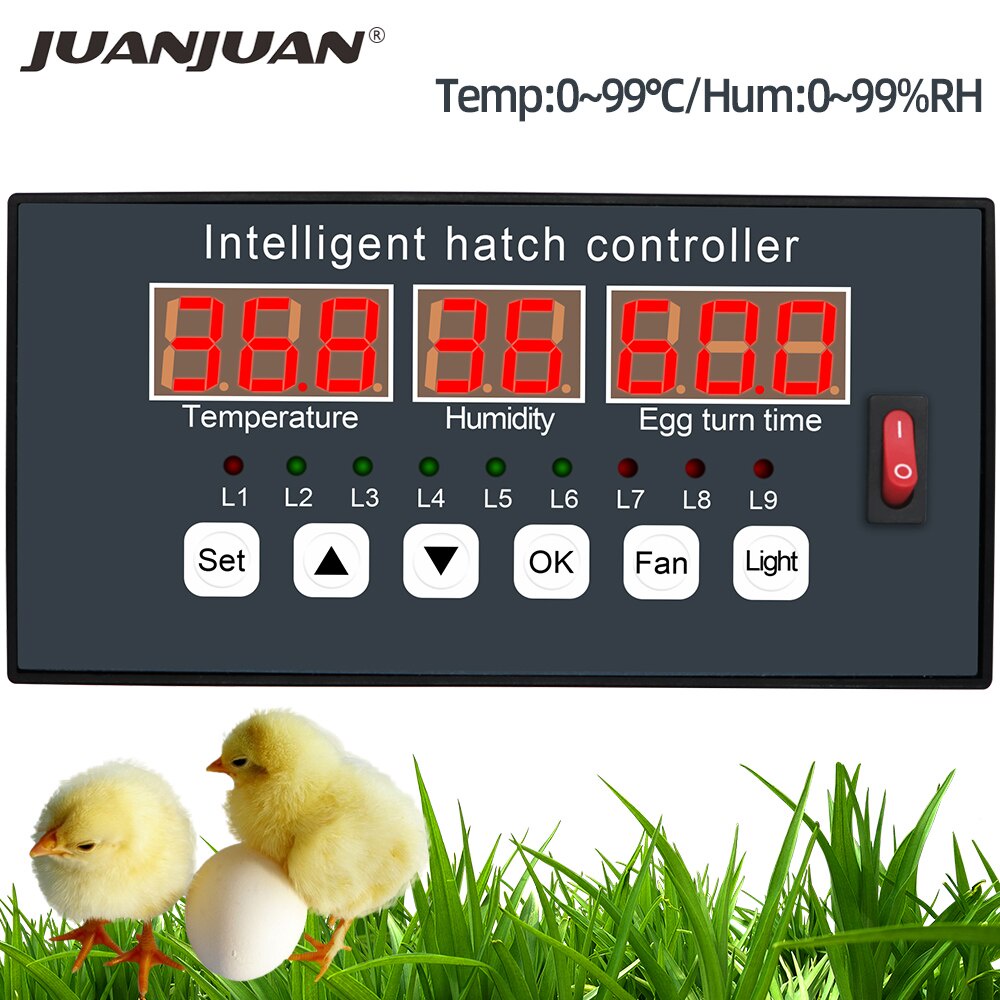 XM-16 Automatic incubator Intelligent Egg Hatch Controller Hatchery ...