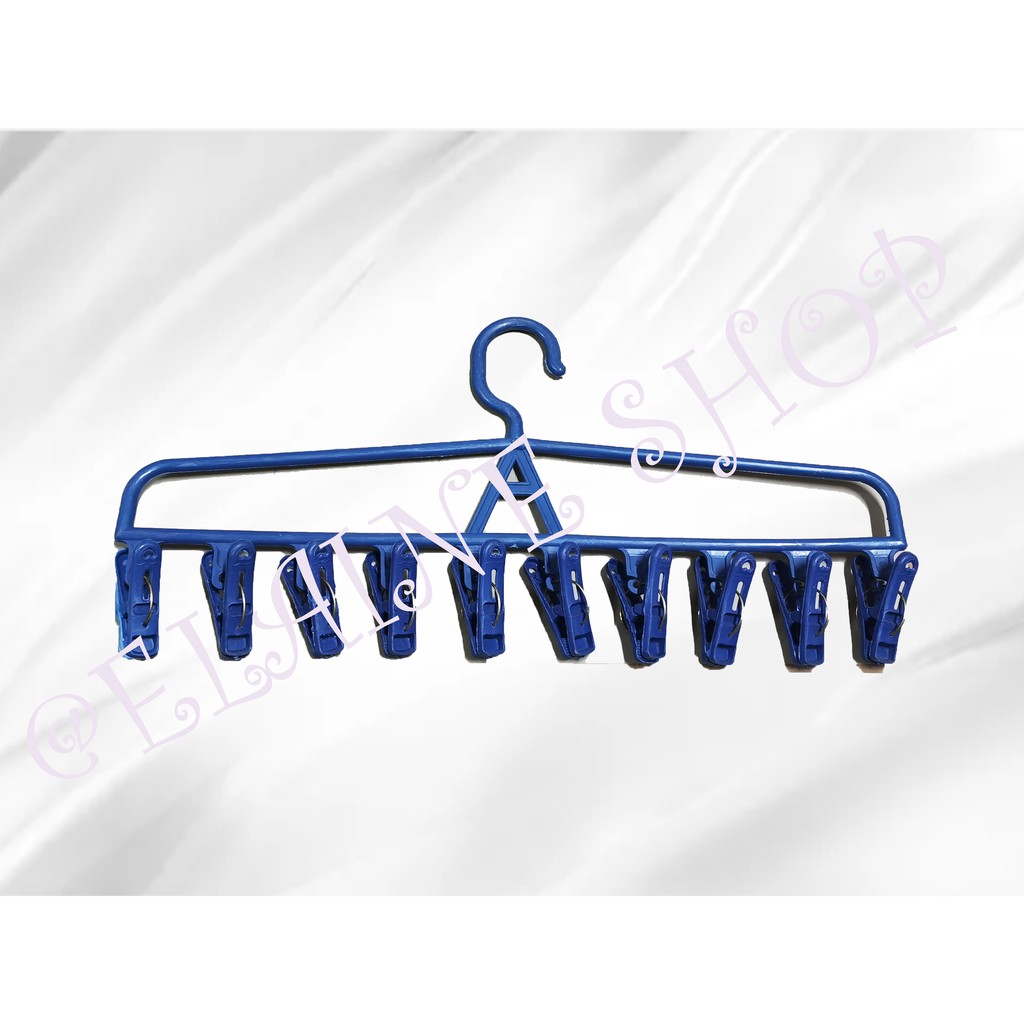 Clothes Hanger with Clip / Sipitan 10clips Hanger hanger clip 1PCS HIGH ...