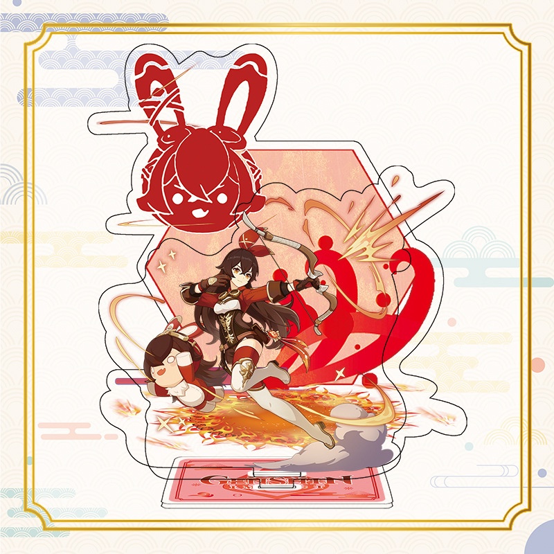 Genshin impact stand double layer stand Acrylic stand genshin impact ...