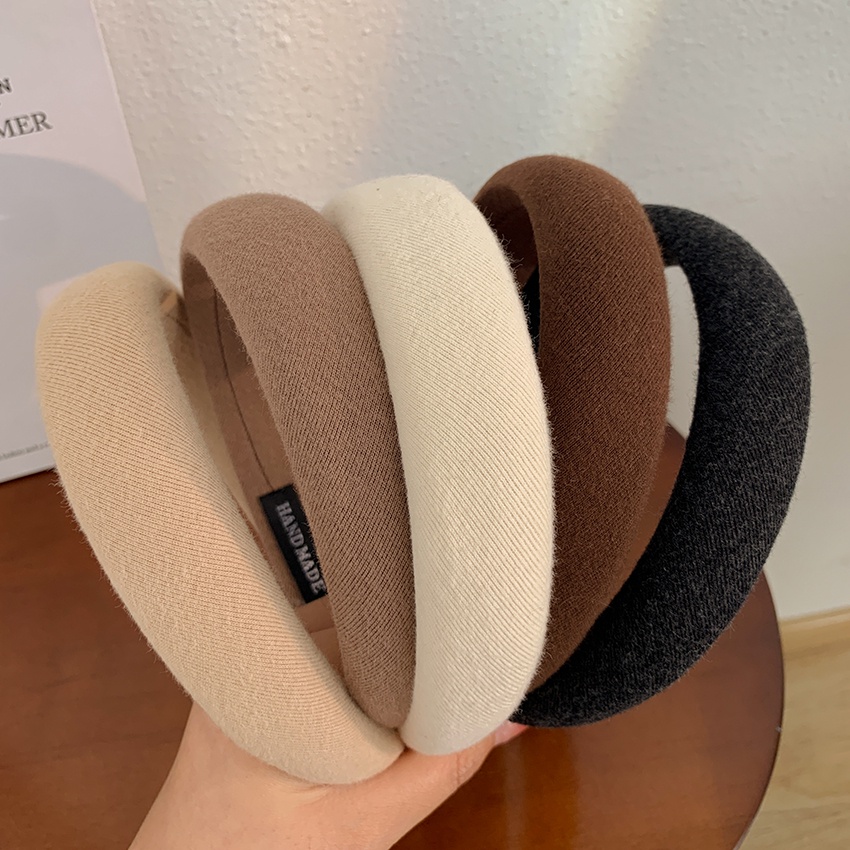 Korea Headband Sponge Wide Hair Band for Lovely Girls | Shopee Philippines