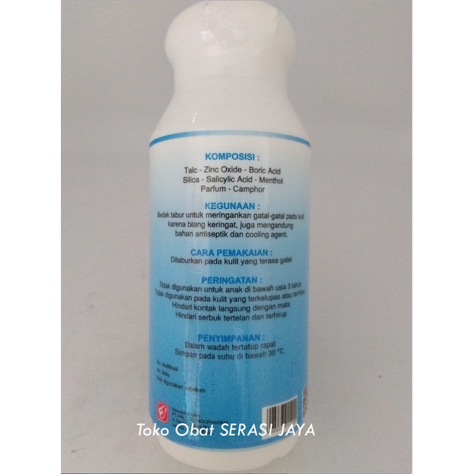 Rodeca WHITE POWDER 60 GR & 100 GR ITCHY POWDER SKIN HEALTH SURE MANJUR ...