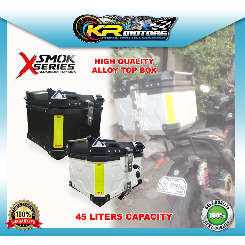 SMOK-3X Alloy Top Box / TopBox / Rear Luggage Box / Rear Compartment ...