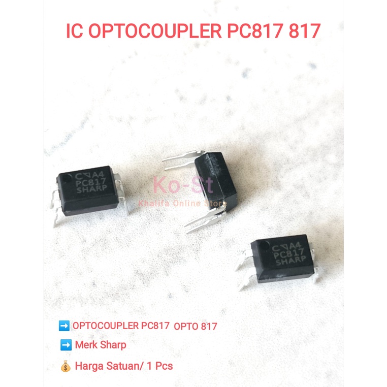 Pc817b DIP4 PC817-B PC 817 B IC Transistor TR IC output optocouplers Photocoupler DC input 80V ...