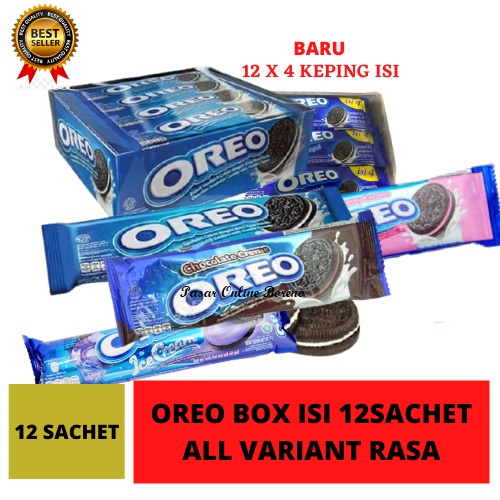 Oreo All Original Flavor Variants Strawberry Chocolate Ice Cream ...
