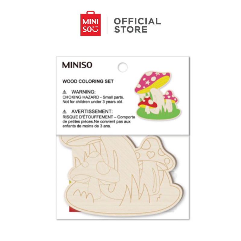 MINISO Wood Piece Painting Kit | Shopee Philippines
