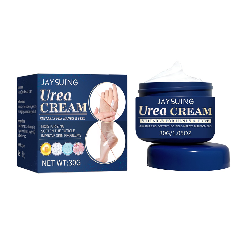 Jaysuing Dry and Cracked Hands and Feet Urea Cream Hands and Feet Chaps Repair Cream ...