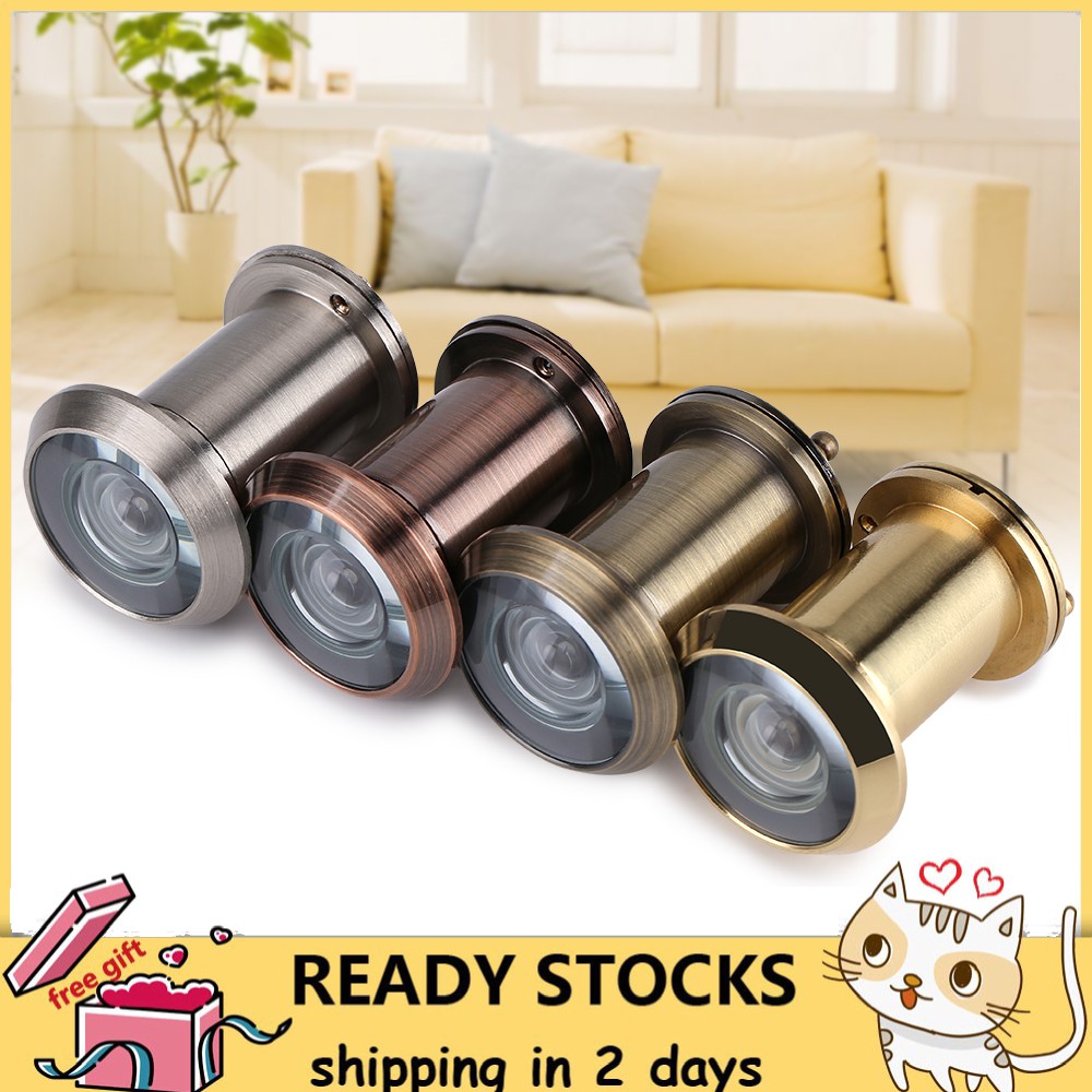 [Ready Stock] Wide Angle Peephole 220 Degree Security Door Scope Viewer ...