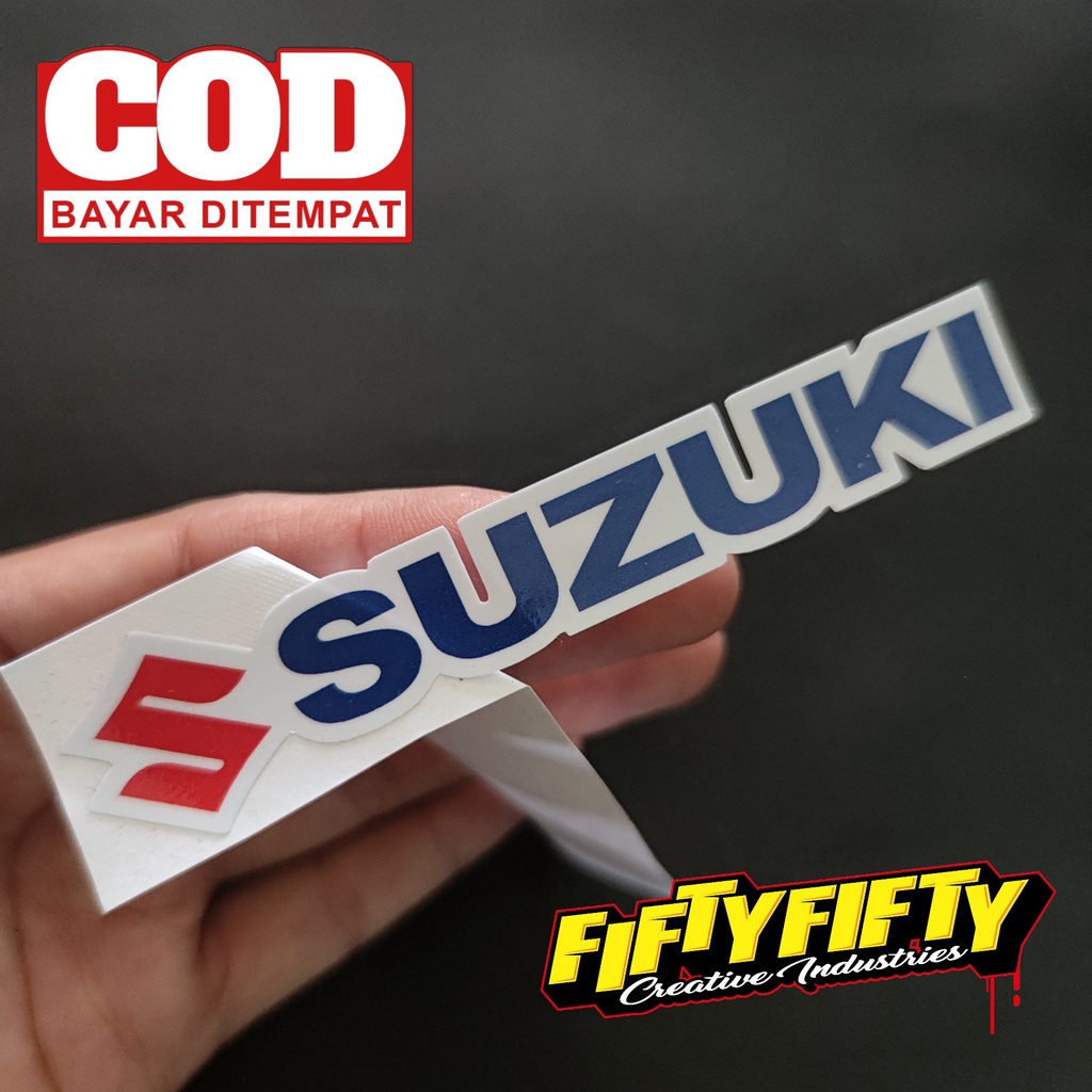SUZUKI Print Cut Stickers Waterproof Glossy Lamination Printing ...