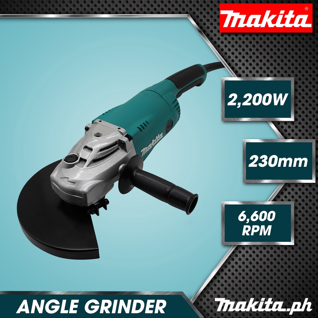 Industrial Powertools Electric Angle Grinder (230mm) | Shopee Philippines