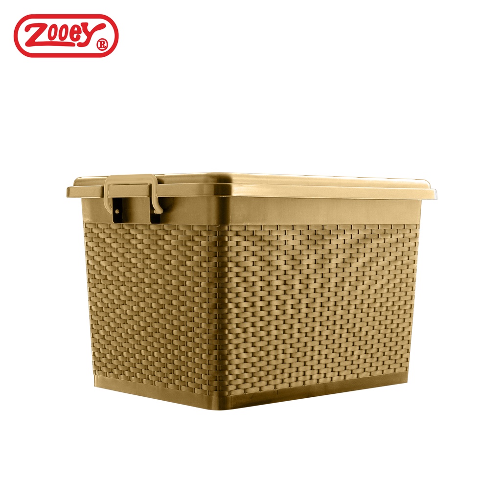 Zooey Rattan Picnic Box Storage Box 77L Stock No. 850-L | Shopee ...