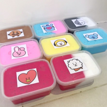 Bt21 TOFU SLIME 200GR | Shopee Philippines