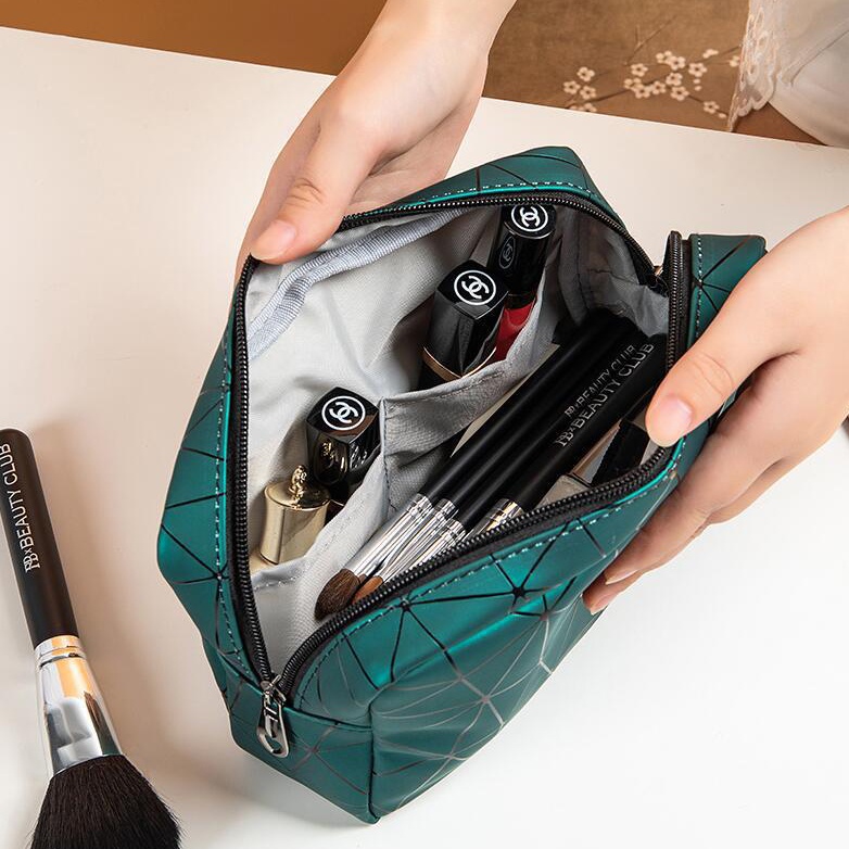 Make Up Bag Lipstick Bag Waterproof PU Cosmetic Pouch Fashion Portable Beauty Tool Organizer ...