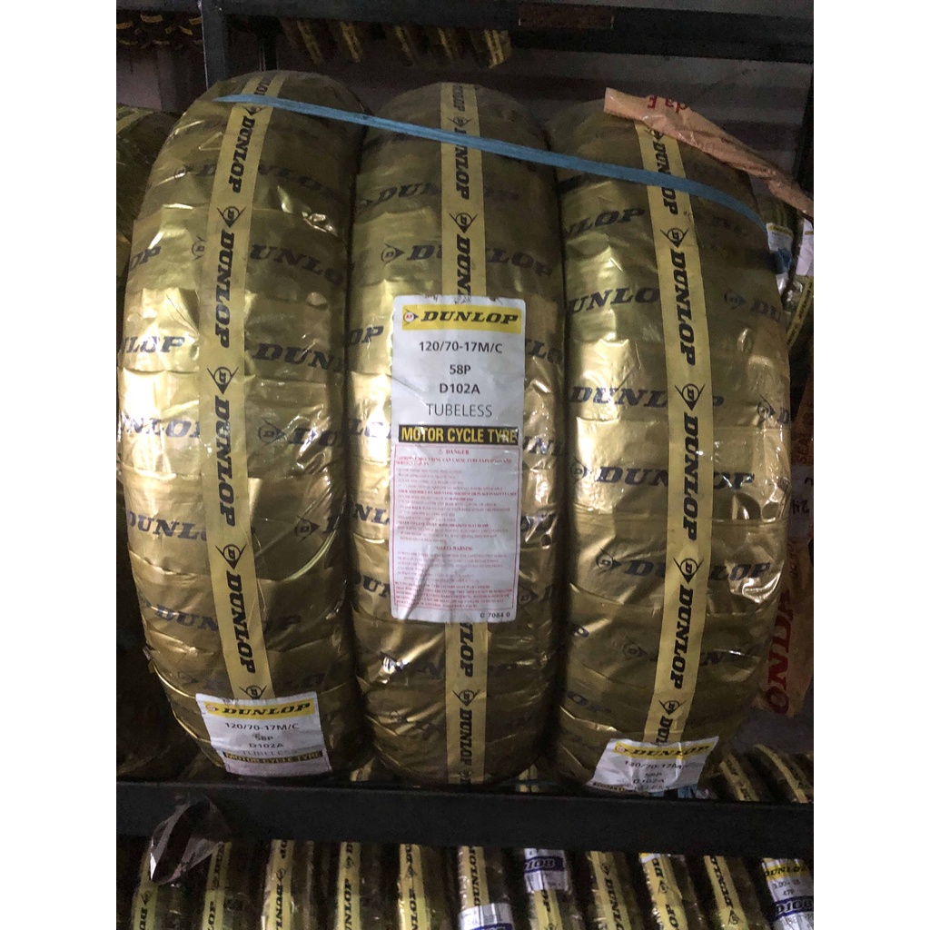 Dunlop D102 Tubeless Tires for Supra GTR and Sniper | Shopee Philippines