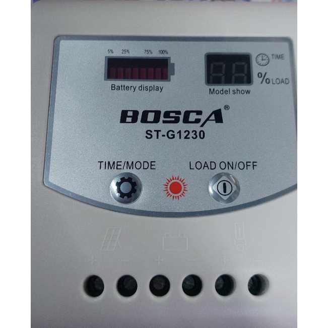 30 ampere BOSCA SOLAR CHARGE CONTROLLER | Shopee Philippines