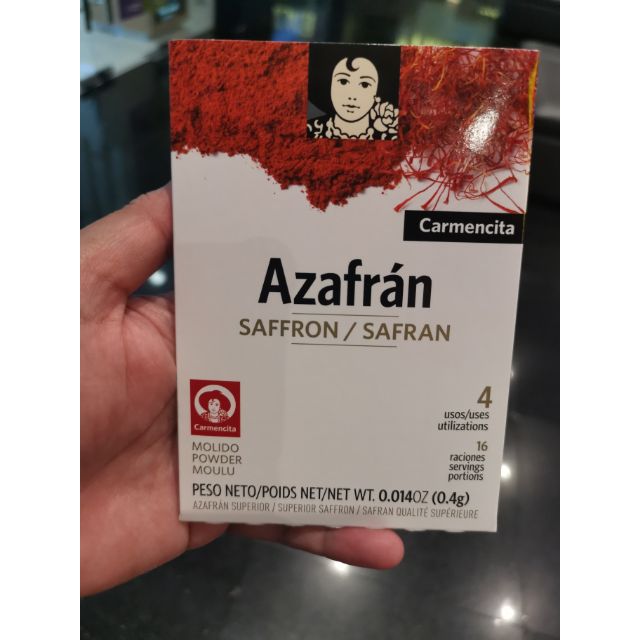 Azafran Saffron Powder 0.4 grams | Shopee Philippines