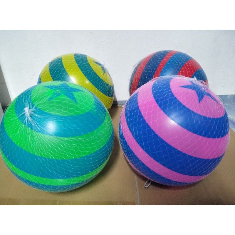 Inflatable Balls with Different Colors and Design Multicolors Balls Toy ...