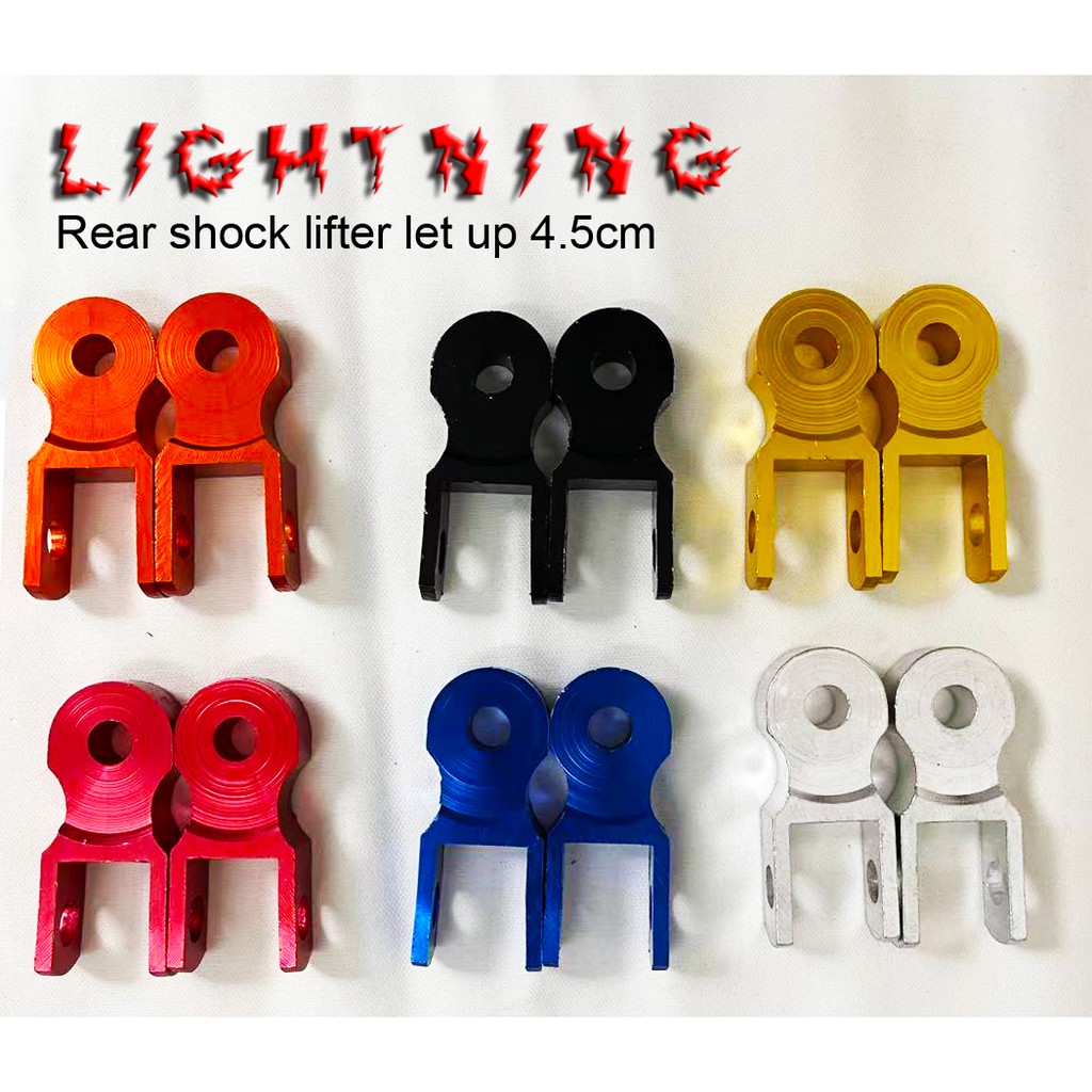 Sharking rear shock lifter let up 2inch （4.5cm） rear shock booster ...
