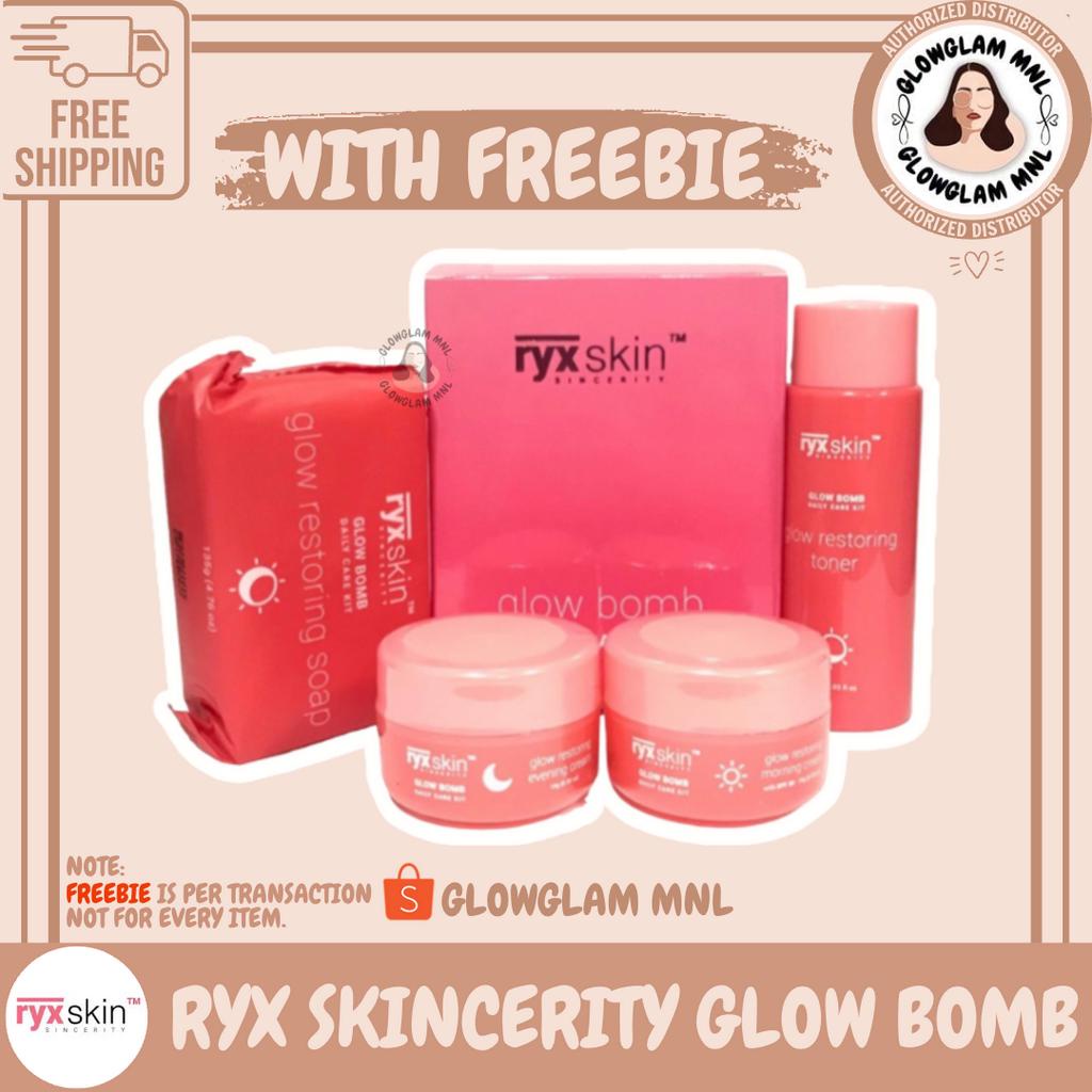 Ryx Skin Glow Bomb Daily Care Kit (WITH FREEBIE) | Shopee Philippines