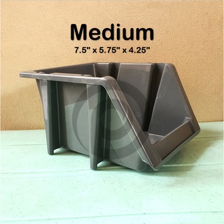 1pc Stackable Bin Boxes Storage Organizer for Supplies, Tools ...