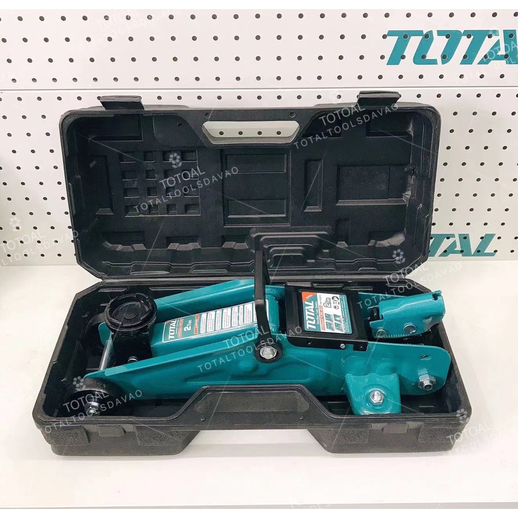 TOTAL HYDRAULIC FLOOR JACK 2TON THT108225 | Shopee Philippines