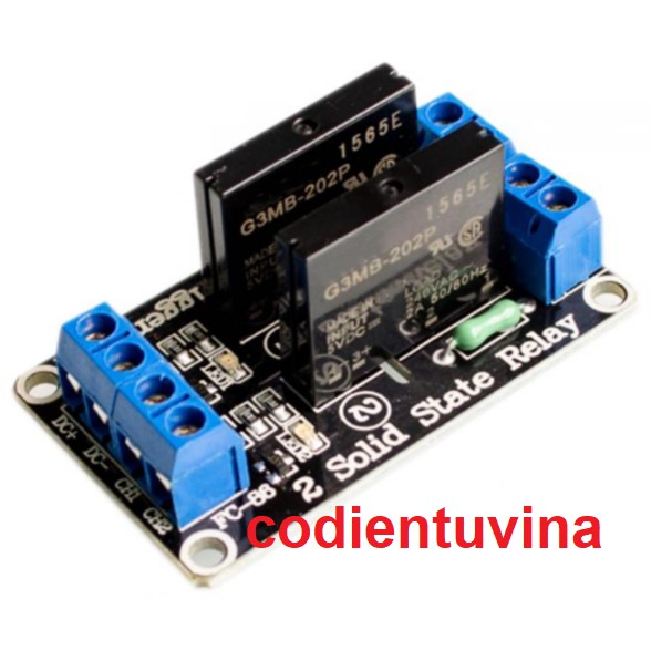 Module 2 SSR Solid Relay (5 VDC) | Shopee Philippines