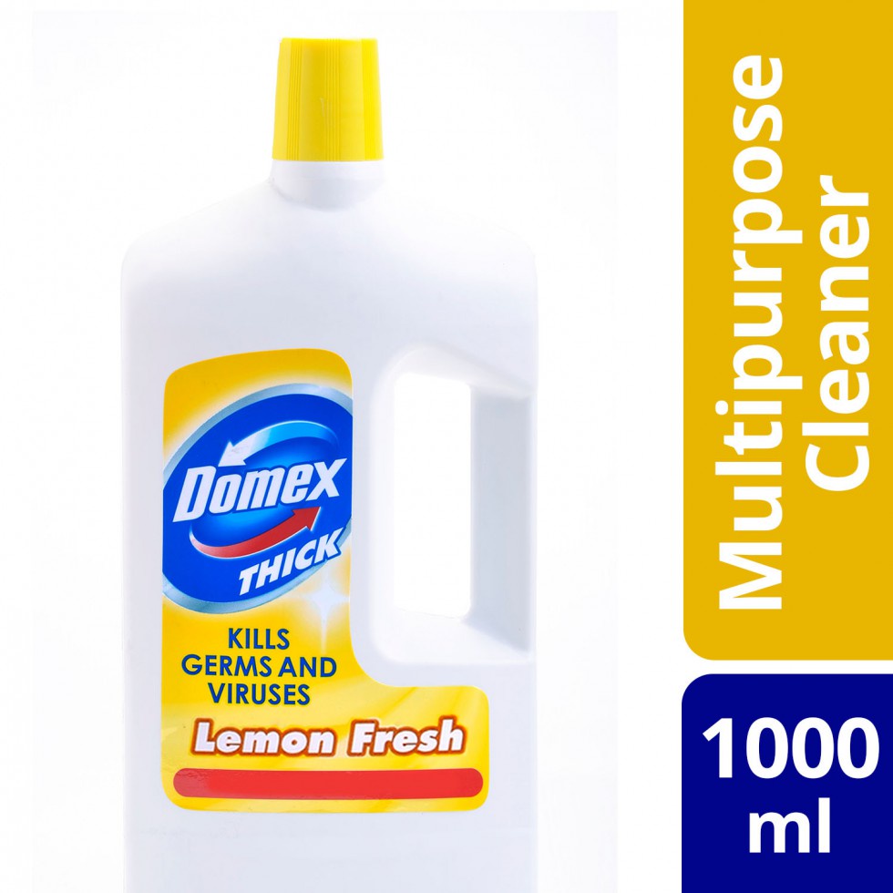 Domex Multi-Purpose Cleaner Lemon 1000ml Bottle | Shopee Philippines