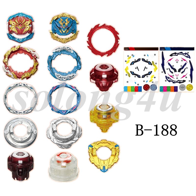 Single B-188 Beyblade Burst only B188 DB Astral Spriggan without ...