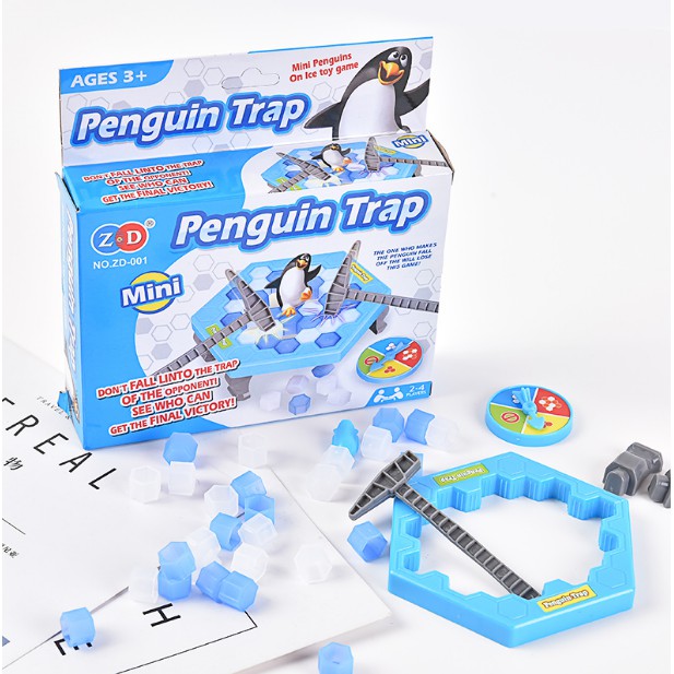 Save the penguin, break the ice table, tear down the wall, and play ...