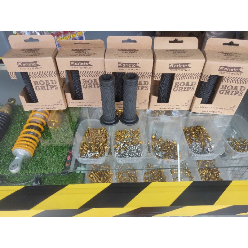 ARIETE HANDLE GRIP / RUBBER GRIP (UNIVERSAL) (SET) | Shopee Philippines