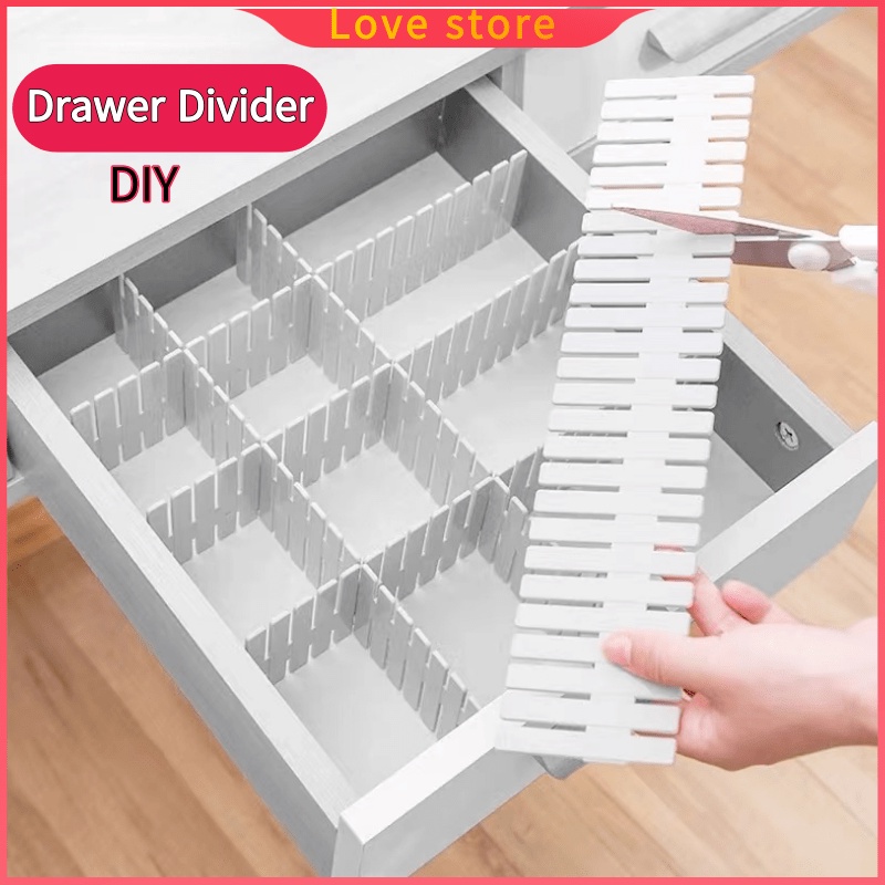 A41 DIY Drawer Divider Adjustable Storage Shelves Household Free ...