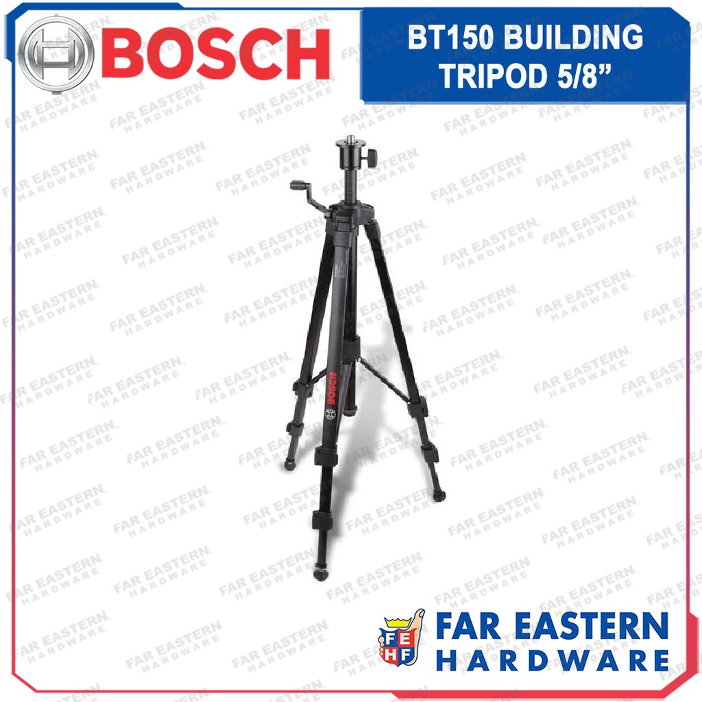 BOSCH BT150 - 5/8" Building Tripod RBMT | Shopee Philippines