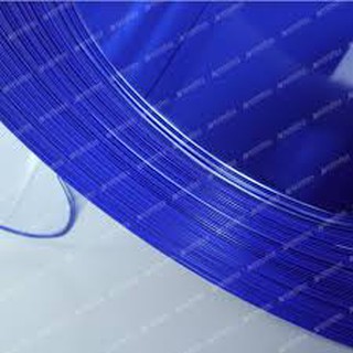 Extruflex PVC Strip Curtain Standard Clear Blue (Per Roll) | Shopee ...
