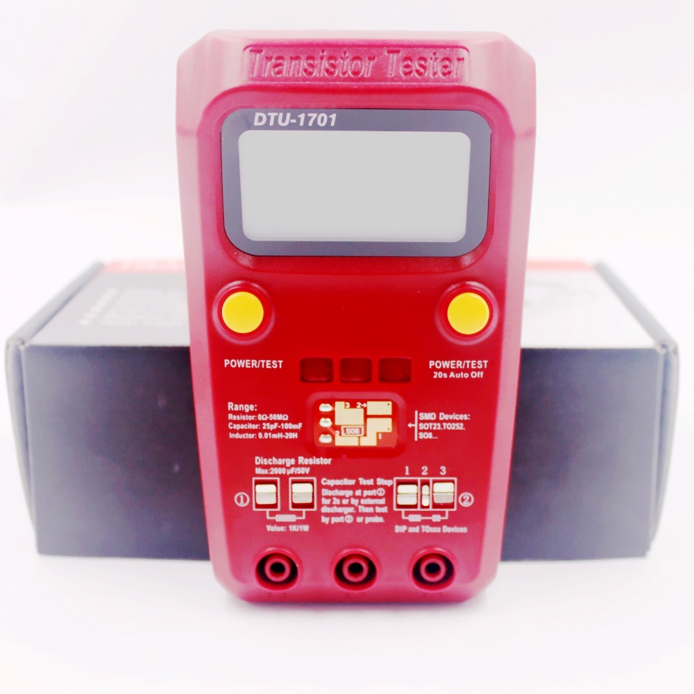 SMD Multifunction Transistor Tester MOSFET Triode LCR inductance ...