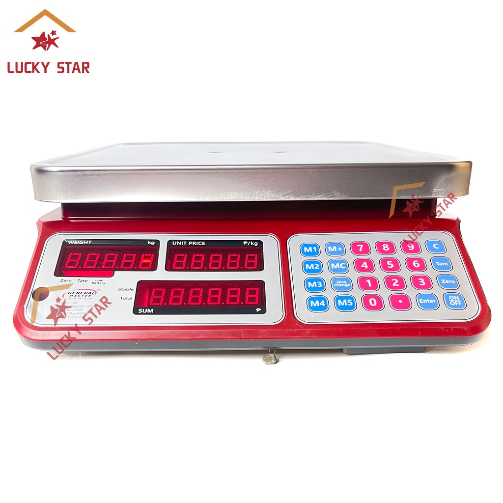 GMD-120 120KG Digital Weighing Scale General Master High Precision Price Computing Scale ...