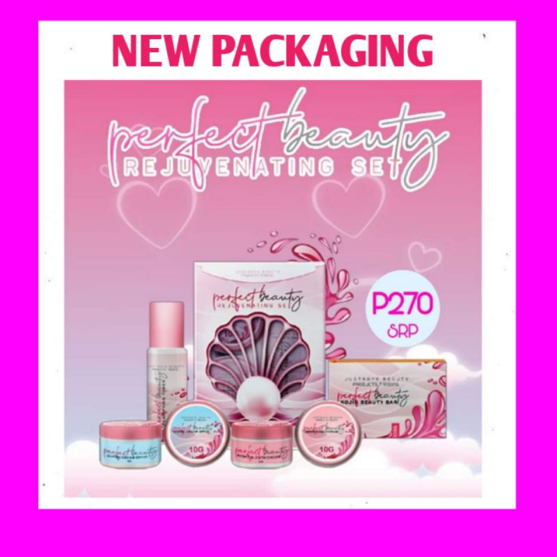 PERFECT BEAUTY REJUVENATING SET With FREEBIES Authentic guaranteed ...