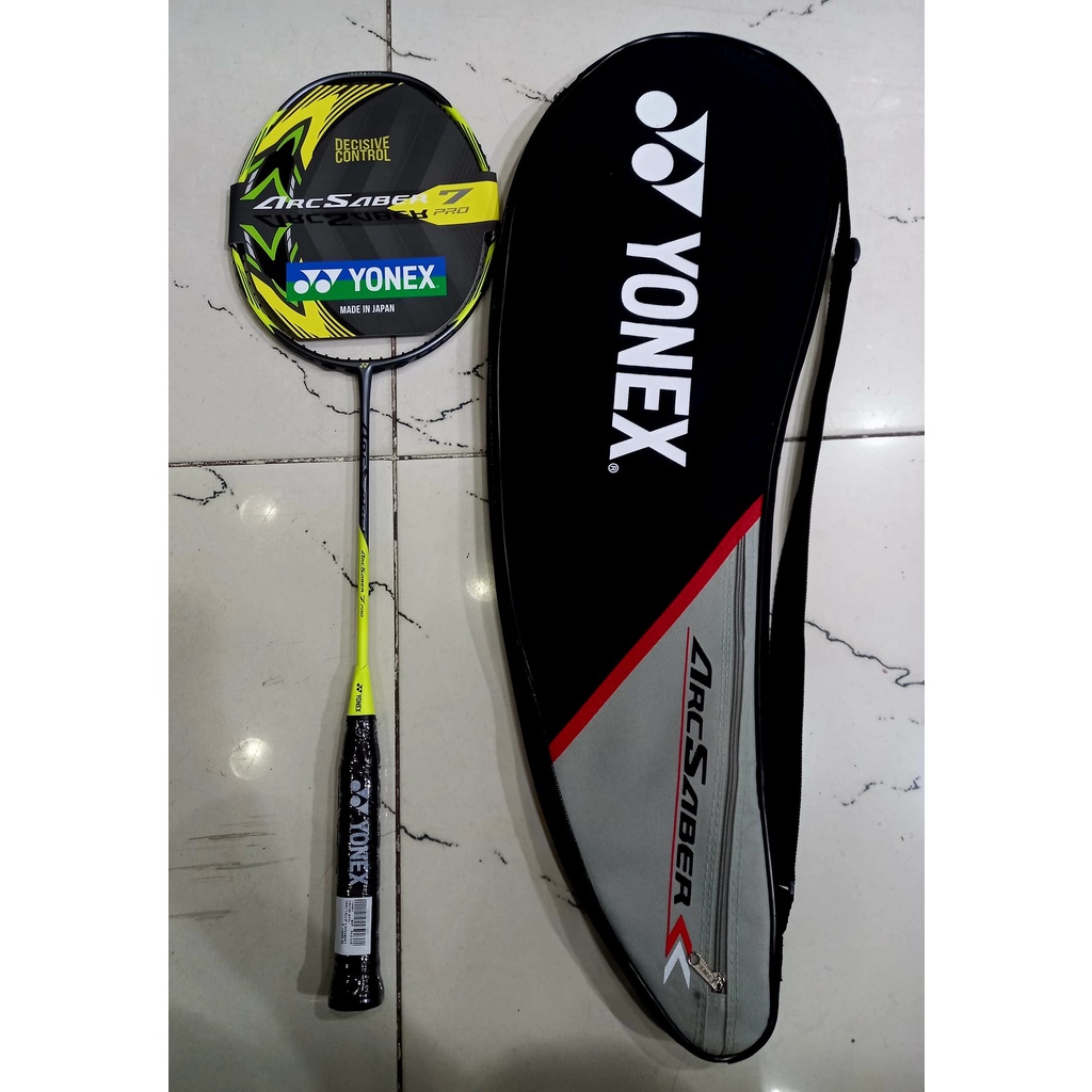 YONEX ARCSABER 7 PRO (GRAY/YELLOW) | Shopee Philippines