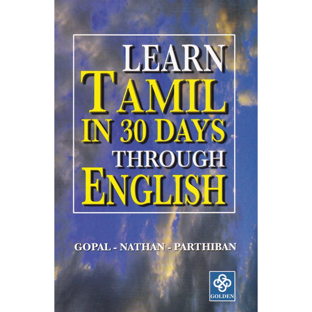 Learn Tamil in 30 Days Through English By Gopal – Nathan – Parthiban | Shopee Philippines