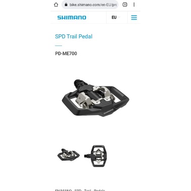 Shimano (GRX/ SLX) PD ME700 Gravel/MTB Cleats Trail Pedals | Shopee ...