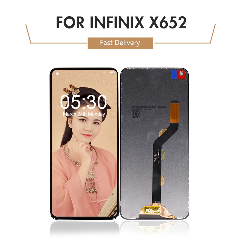 For Infinix S5 X652 LCD Display + Touch Panel Screen Digitizer Glass ...