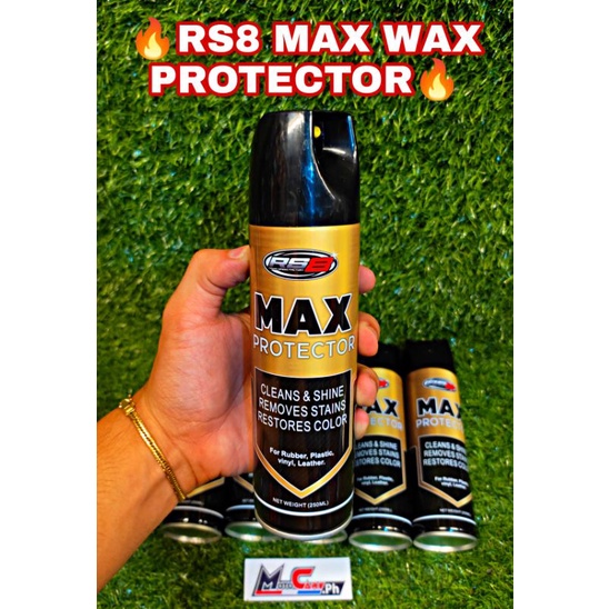 ⚠️ RS8 MAX WAX PROTECTOR 250ML CAR / MOTORCYLE (ORIGINAL NOT FAKE ...