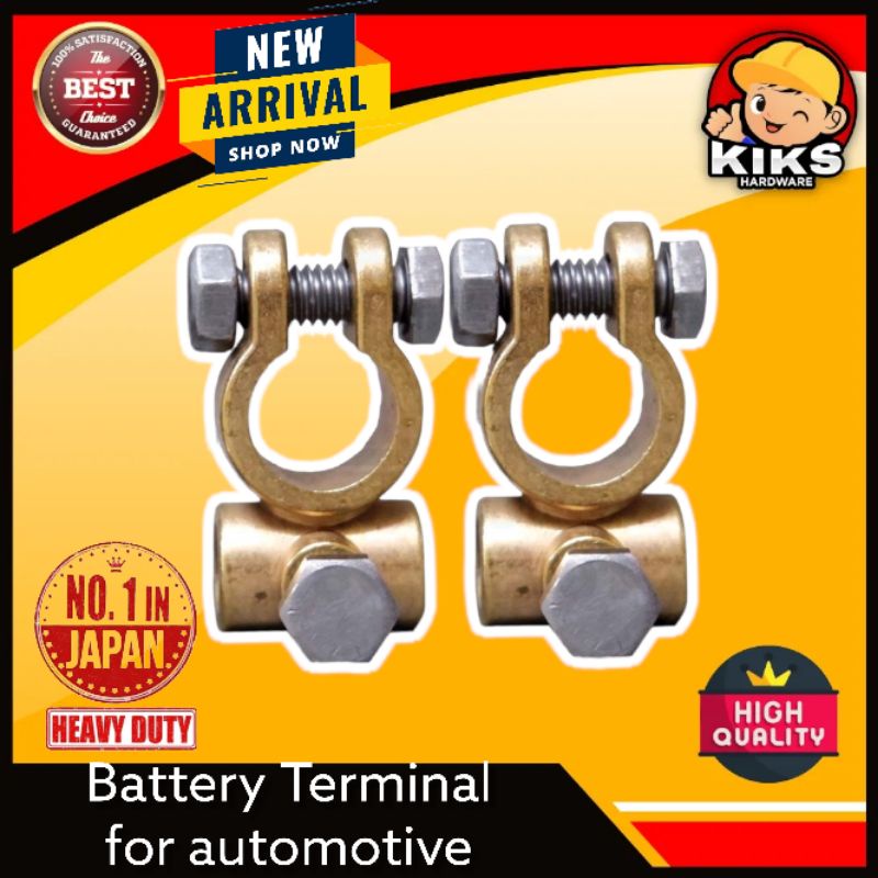 Battery Terminal Automotive Per Piece Batt Clamp Semi Brass HeavyGuage ...