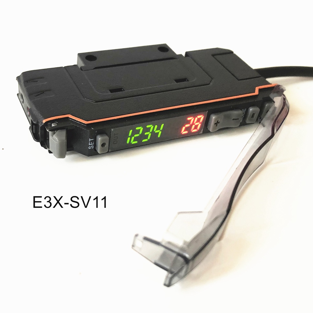 E3X-SV11 NPN PNP Optical Fiber Amplifier Sensor Photoelectric Switch ...