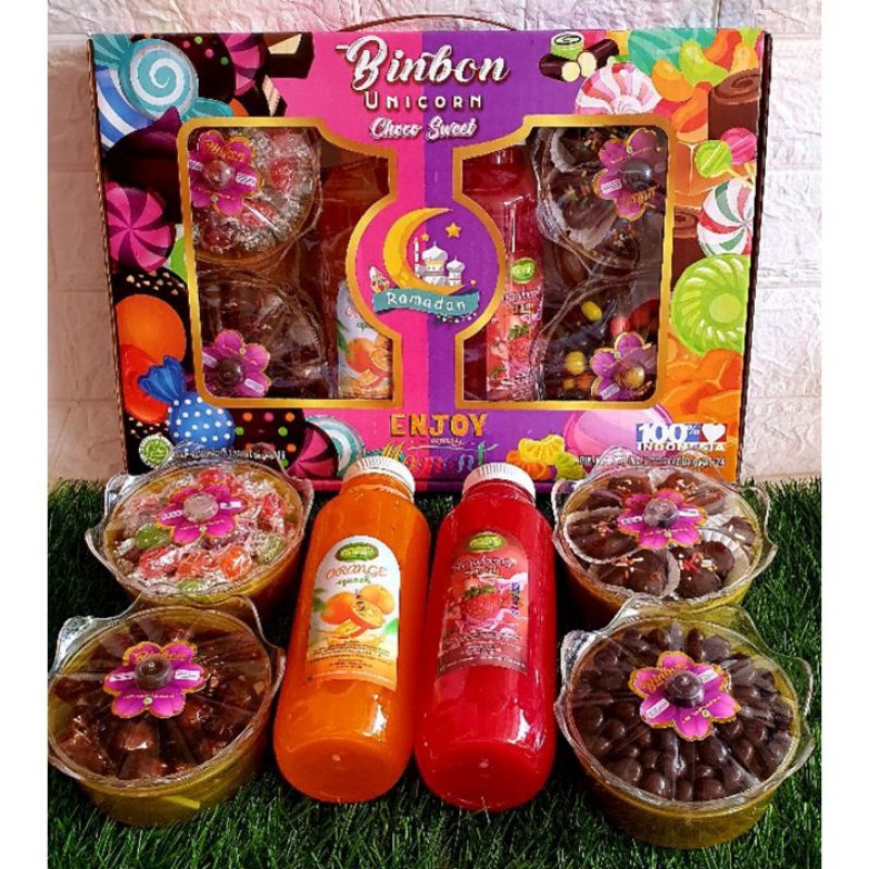 Unicorn Choco Sweet 2 Syrup / hamper / Eid package / parcel / chocolate ...