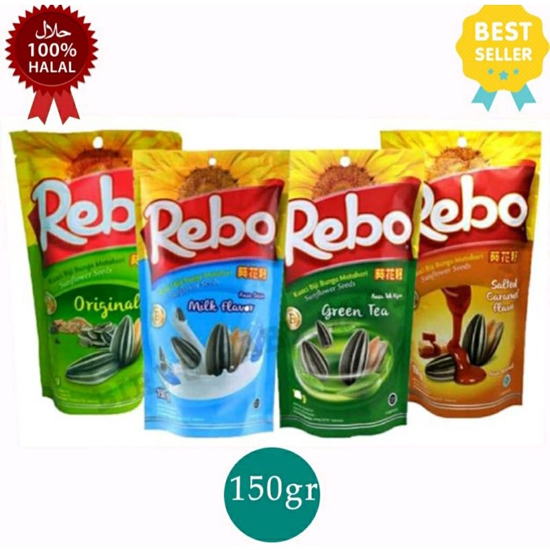 Kuaci Rebo 150 Gr Original Milk Green Tea Caramel Shopee Philippines