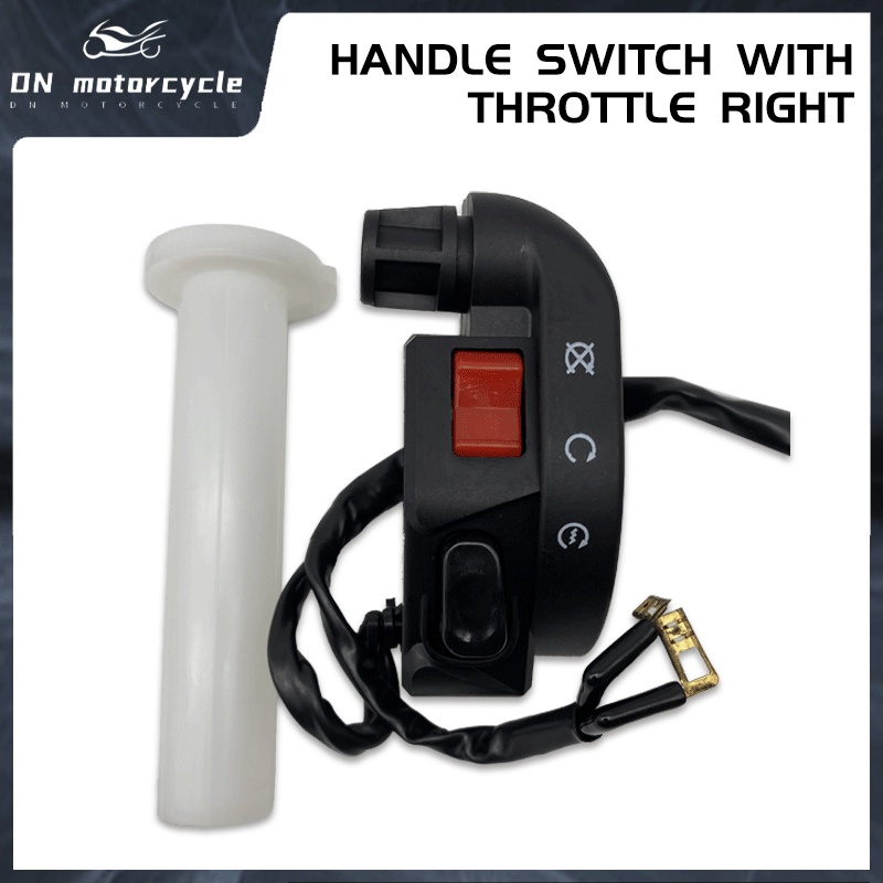 Motorcycle Handle Switch With Throttle Universal Right | Shopee Philippines