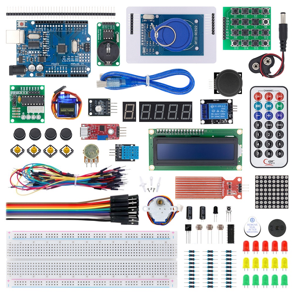 NEWEST RFID Starter Kit for Arduino UNO R3 Upgraded version Learning ...